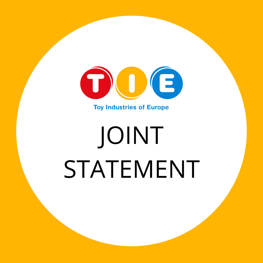 Joint industry recommendations on the EU standardisation strategy - Toy ...